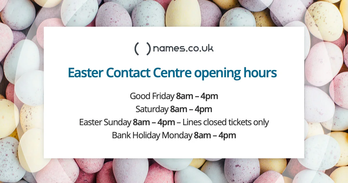 Contact Us | Customer Service | names.co.uk