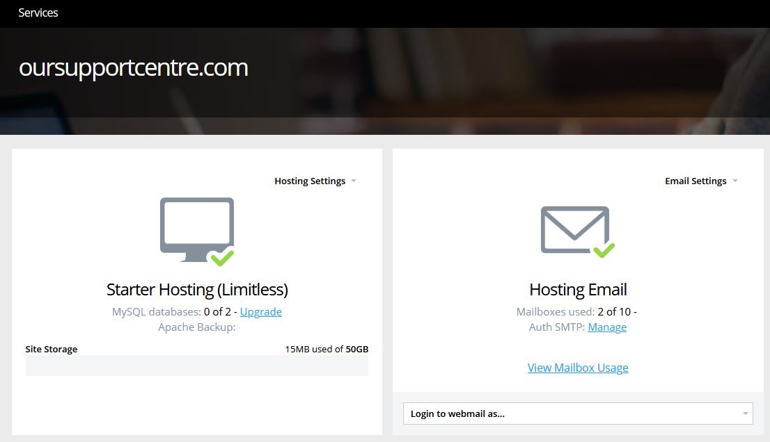 What is Site Admin? - Support Centre - names.co.uk