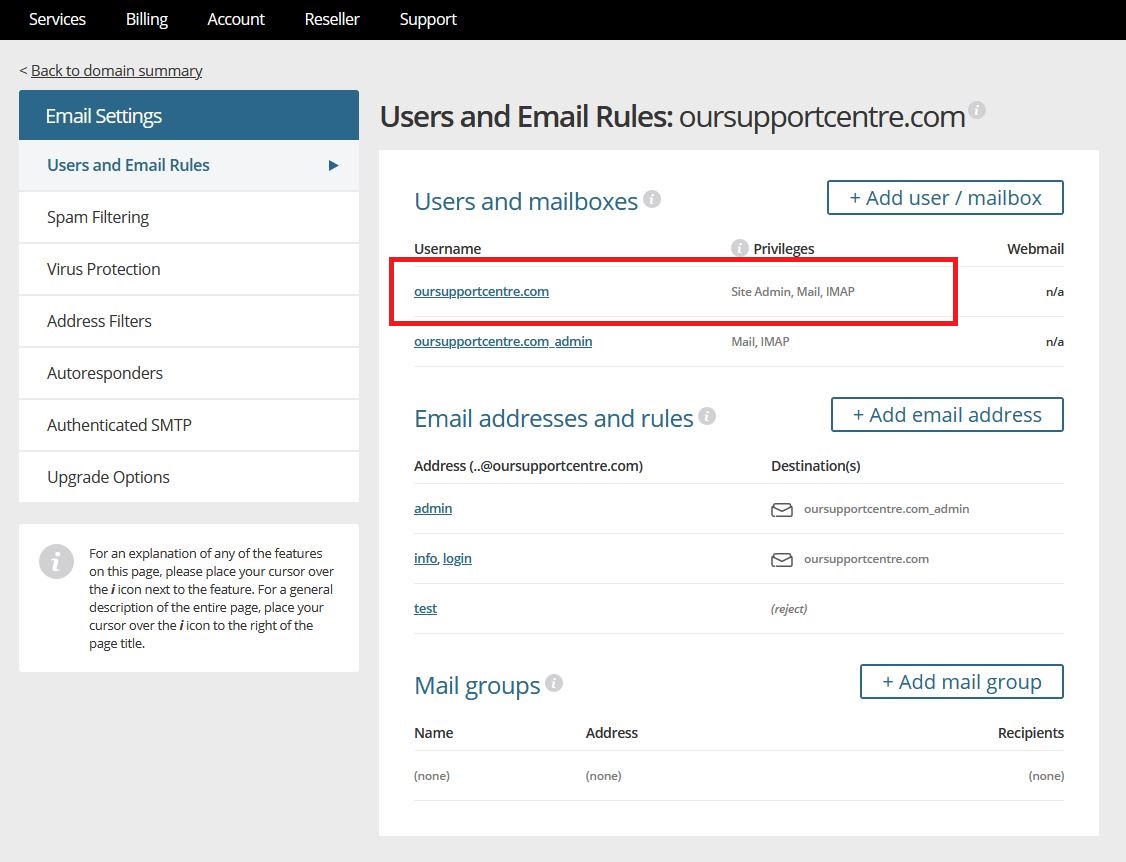 What is Site Admin? - Support Centre - names.co.uk
