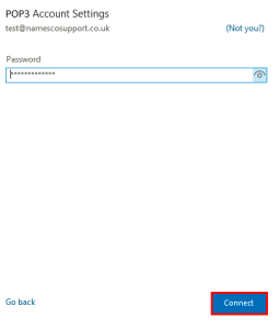How to set up a POP3 account in Outlook 365 - Support Centre - names.co.uk