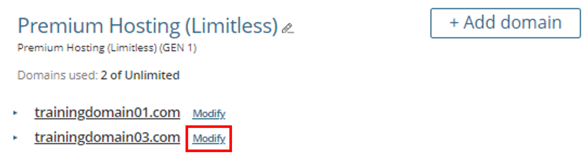 How to remove a domain from Multi-Domain Hosting - Support Centre - names.co.uk