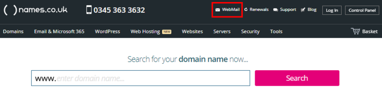 An Introduction to Webmail - Support Centre - names.co.uk