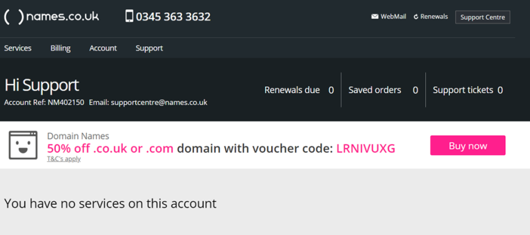 How to close your Names.co.uk Account - Support Centre - names.co.uk