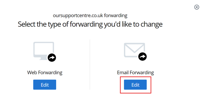 How to set up Email Forwarding - Support Centre - names.co.uk